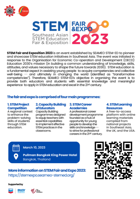 STEM Project Competition - Southeast Asian STEM Education Fair and ...